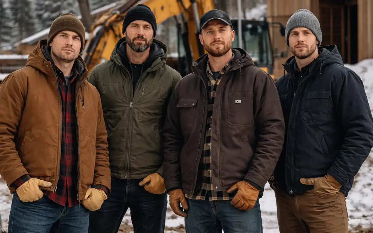 Berne Jackets Built for Winter Work – Northern Blanks